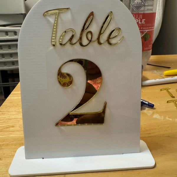 DIGITAL DOWNLOAD Double Panel Bar Menu File / Laser Cut File / Laser ...