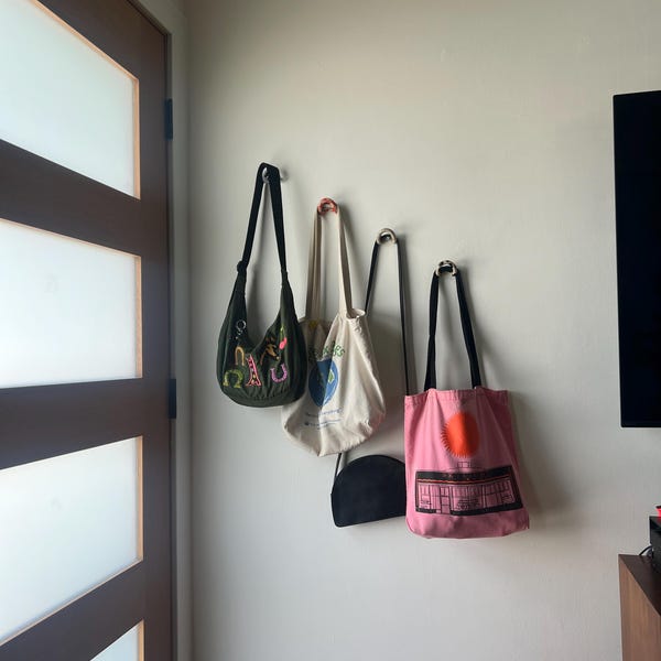 Ceramic Wall Hooks Handmade Decorative Coat Hook / Colorful Funky ...