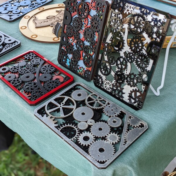 Gears, Cogs, Steampunk Layered Mandala, SVG, DXF, Cutting File - Etsy