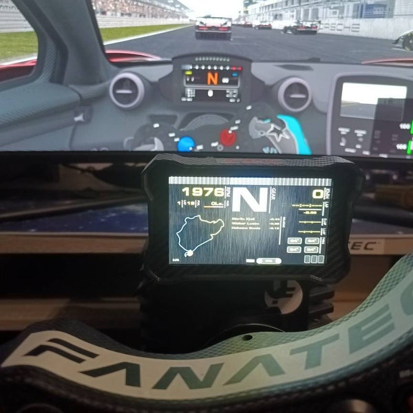 Button Box Sim Racing Console, 22 Functions, Ignition Lever and Start ...