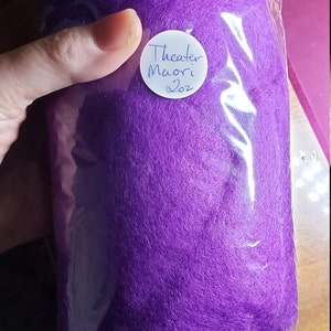 Merino Wool Nepps 1oz. Lavender | Etsy
