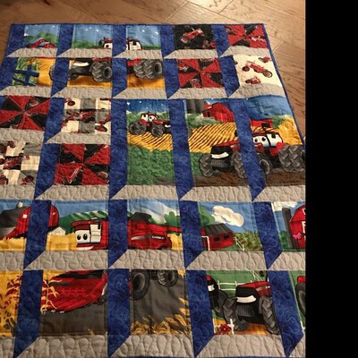 Steam in the Spring Train Panels Fabric - Etsy