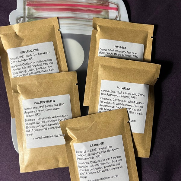 20 Loaded Teas - Mega Energy & Mental Focus on the Go - Etsy