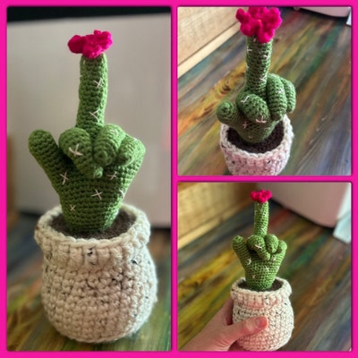Cactus Hand CROCHET PATTERN / Amigurumi Cactus PDF English Pattern ...