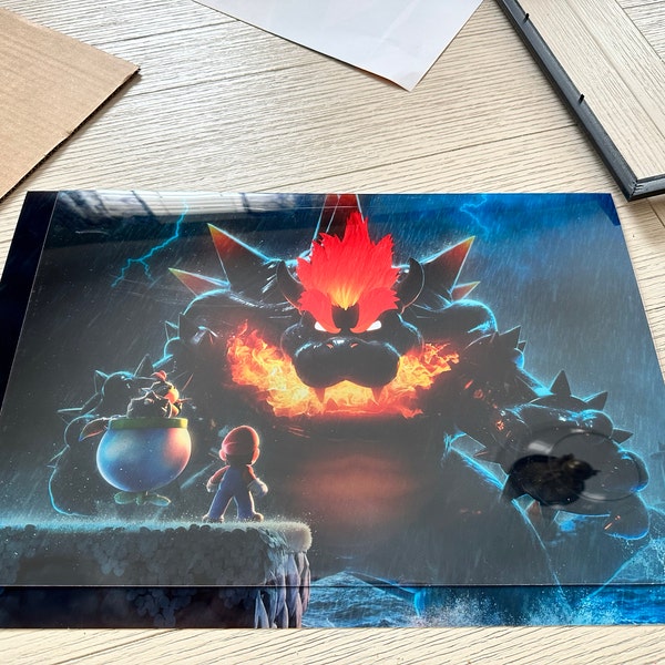 Bowser's Fury Super Mario 3D World - Poster 13x19 - Etsy