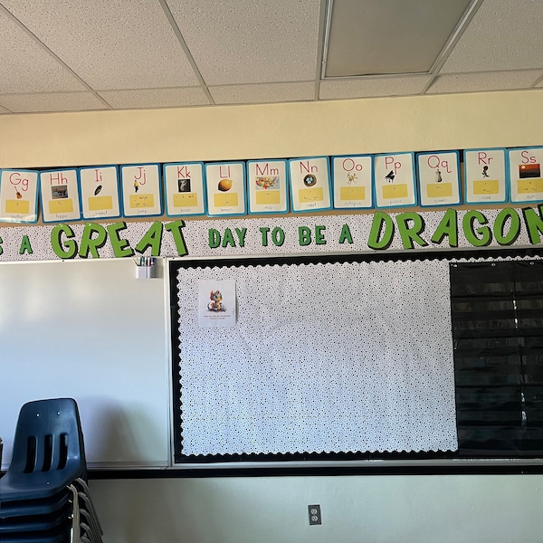 3D Printable Bulletin Board Letters - Classroom Decor - Bulletin Board ...