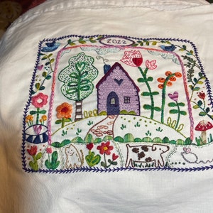 Barney Park Stitching Sampler - Etsy