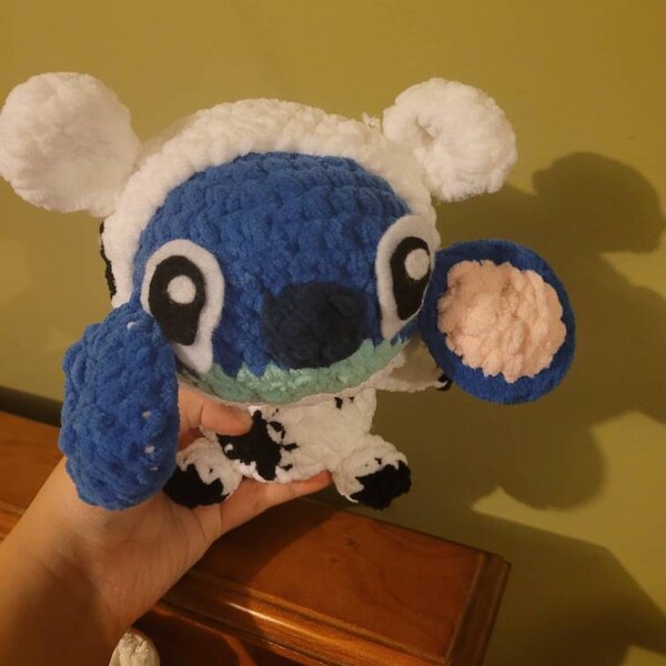 5in1 PDF File Amigurumi Cosplay Frog, Cow, Pooh, Tiger and Bee Pattern ...