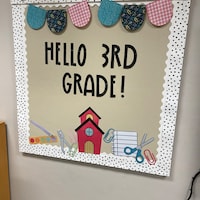 Welcome Back - Back to School - Fall Bulletin Board Kit - Etsy Canada