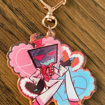 Holographic Voxval Acrylic Charms - Etsy UK