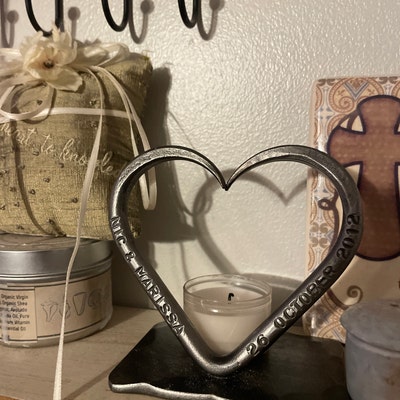 Steel Infinity Symbol 11th Year Wedding Anniversary Gift Personalised ...