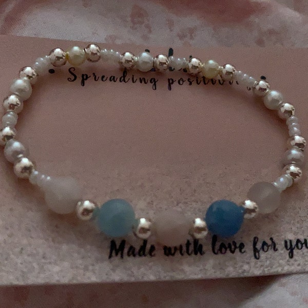 Positivity Bracelets by Lola's- Healing Bracelet for Anxiety, Stress ...