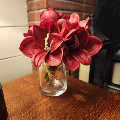 Pack of 20 Long Stem Black Rose With Glitter Trim Centerpiece Bouquet ...