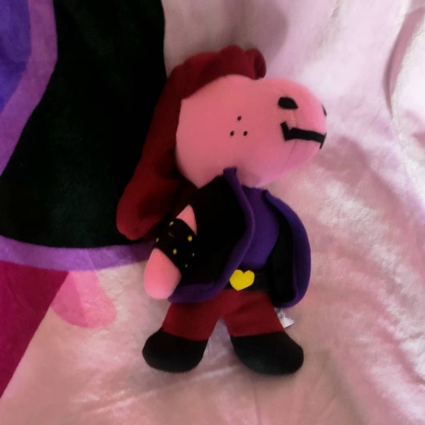 Deltarune Susie Plush, Unofficial Indie Video Game Pillow, Handmade - Etsy
