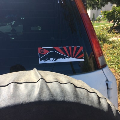 At Sundown, Mtfuji Defined Club Vinyl Sticker Die-cut Decal JDM Touge ...