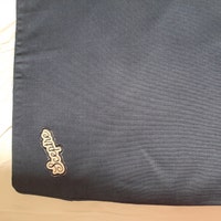Embroidered Personalised Name Badge 100mm Wide Patch Iron on or Sew ...