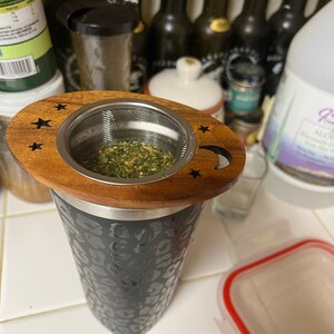 Exotic Wood Tea Infuser Loose Leaf Tea Strainer Tea Lover Gifts Tea ...