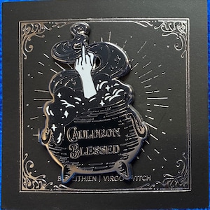 Cauldron Blessed Nesta ACOTAR Enamel Pin - Etsy