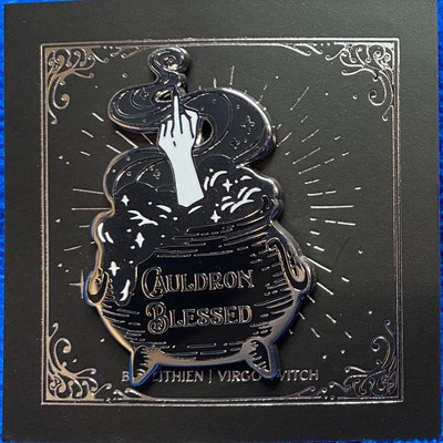 Cauldron Blessed Nesta ACOTAR Enamel Pin - Etsy