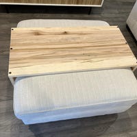 Ottoman Sled || Ottoman Coffee Table Tray || FREE SHIPPING || Coffee ...