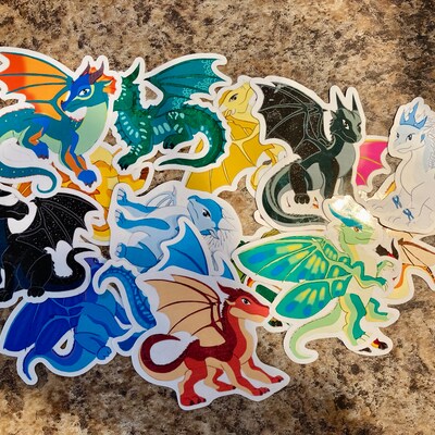 Wings of Fire Keychains - Etsy