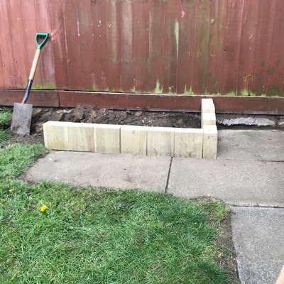 Wood/timber Post and Rope, NO DIG Kit Richthepostman 28mm Single Rope ...