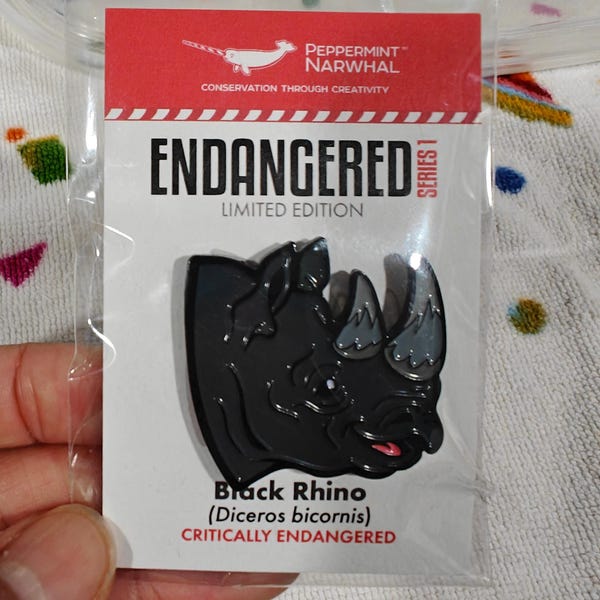 Maned Wolf Pin (PN X Endangered Wolf Center) - Etsy