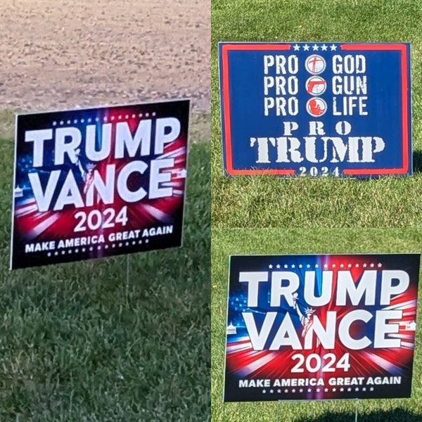 Thin Blue Line Conservative Values Patriotic We Believe Police Lawn ...