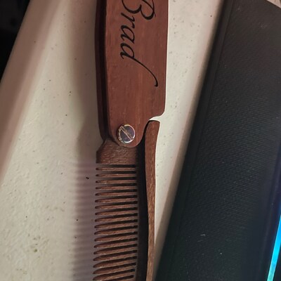 Beard Comb Personalized Comb Engraved Comb Personalized - Etsy