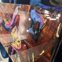 Countertop,resin River Countertop,custom Live Edge Countertop - Etsy Canada