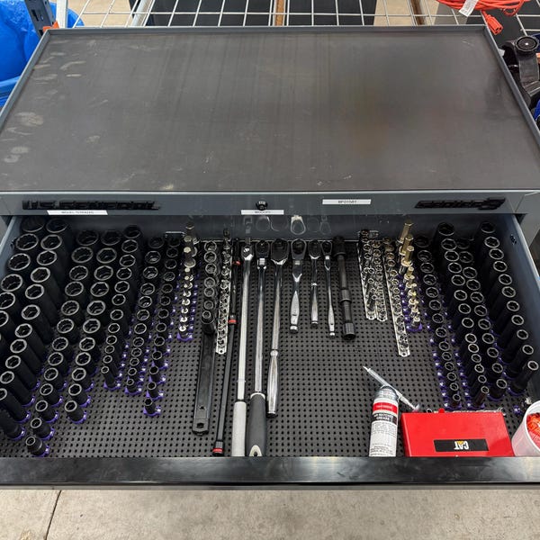 US General 27” Top Drawer Tool Grid Organizer - Etsy