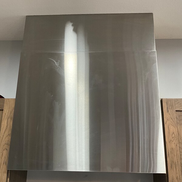 30" Matte Black Square Hood Vent Custom Color 3 Speed Fan With Leds - Etsy