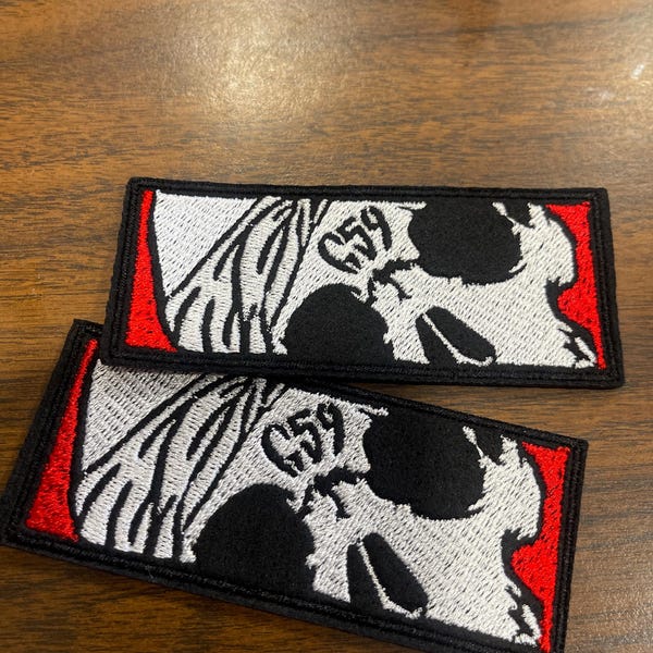G59 Scull Patch Embroidered GREY59 G 59 Logo Symbol Greyfivenine AK 47 ...