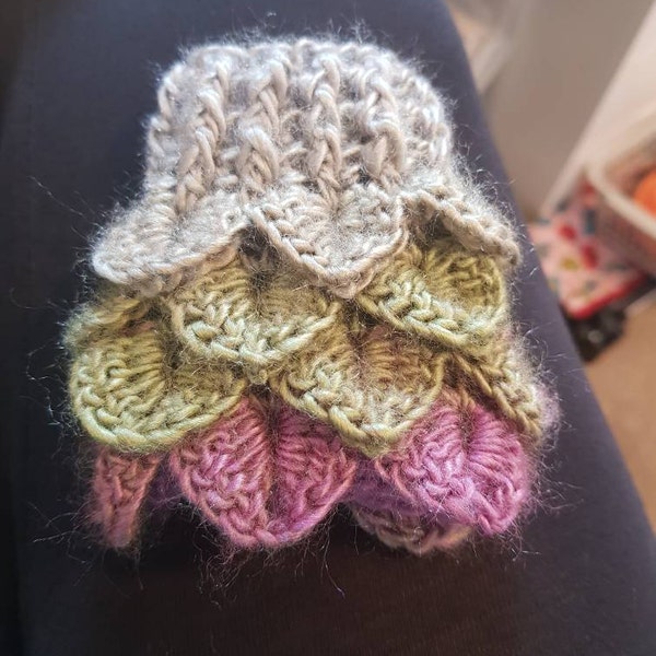 Crochet Fold-down Hat pattern - Etsy