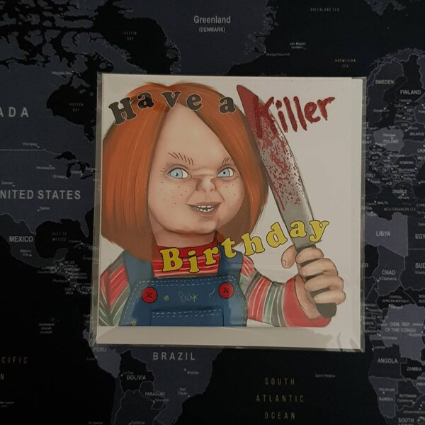 Beetlejuice Card - With Green Glitter - 80s - Tim Burton - Film ...