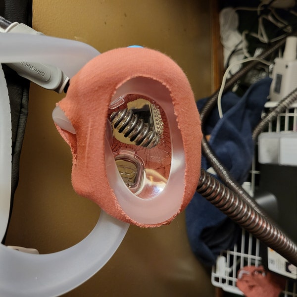 CPAP BIPAP Wrap Around Face Head Hair Protection From Straps Pain Cover ...