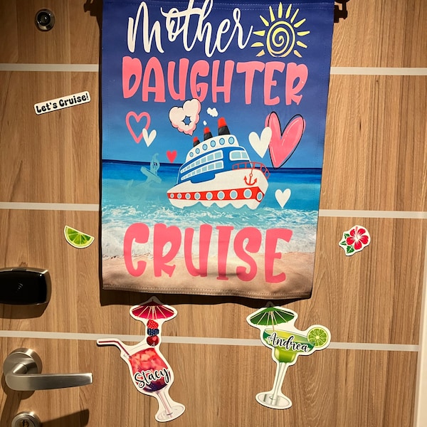 Personalized Alaska Cruise Door Magnet, Cruise Ship Cabin Door Decor, Custom Family Cruise ...