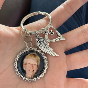 Memorial Keychain Memorial Gift Photo Memorial - Etsy