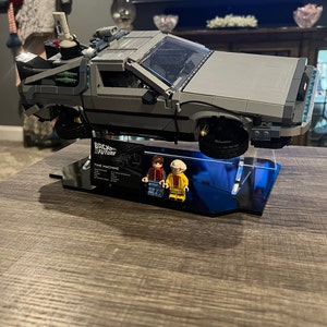 Acrylic Display Stand for Back to the Future Time Machine Set 10300 ...