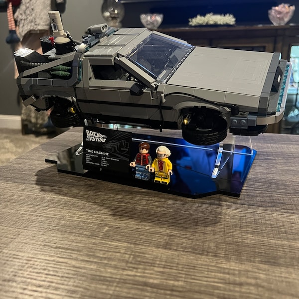 Acrylic Display Stand for Back to the Future Time Machine Set 10300 - Etsy