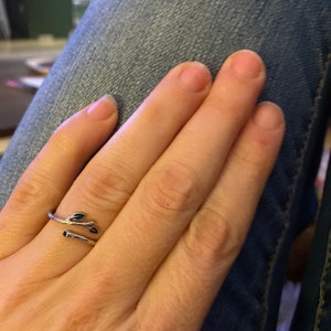 Handmade Jewelry Olive Tree Rings for Women Green Ivy Leaf - Etsy