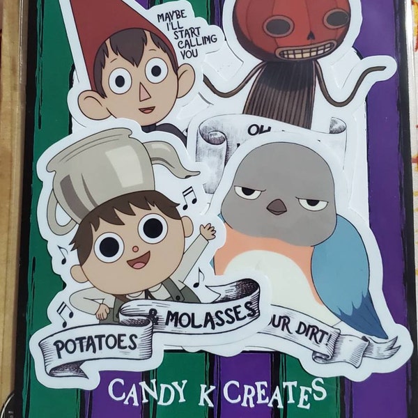 Over the Garden Wall Sticker, Greg Sticker, Cartoon Network Sticker ...