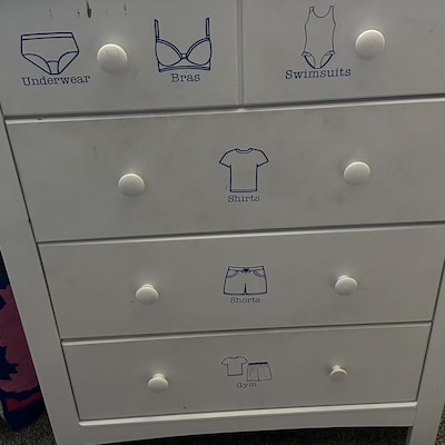 Custom Storage Bin Labels Custom Organizing Stickers Storage Tub Decals ...