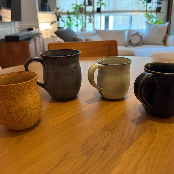 Ceramic Light Blue Salt Cellar, Ceramic Salt Canister, Pottery Salt Jar ...