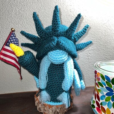 Crochet Drummer Gnomes Pattern, Amigurumi Drummer, Crochet Music Gnome ...