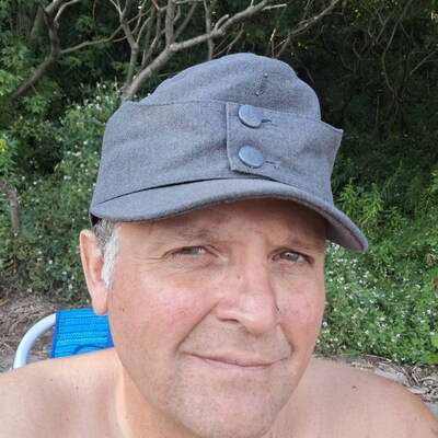 Vintage Aviation Helmet Pilot Cap Leather Lining 100% Cotton Brown ...