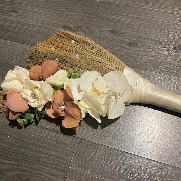 Custom Hand Made Wedding Broom in Your Color Choices _ African American ...