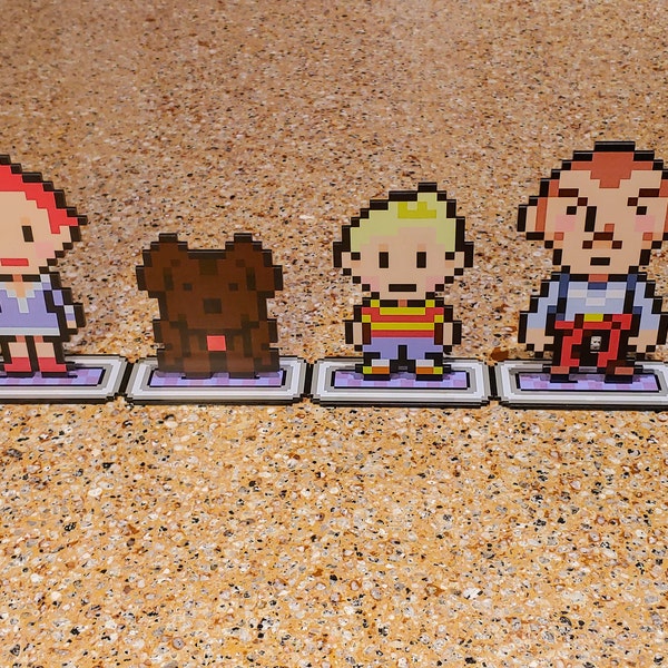 Mother 3 Sprites - Game Boy Advance Video Game Inspired - Etsy