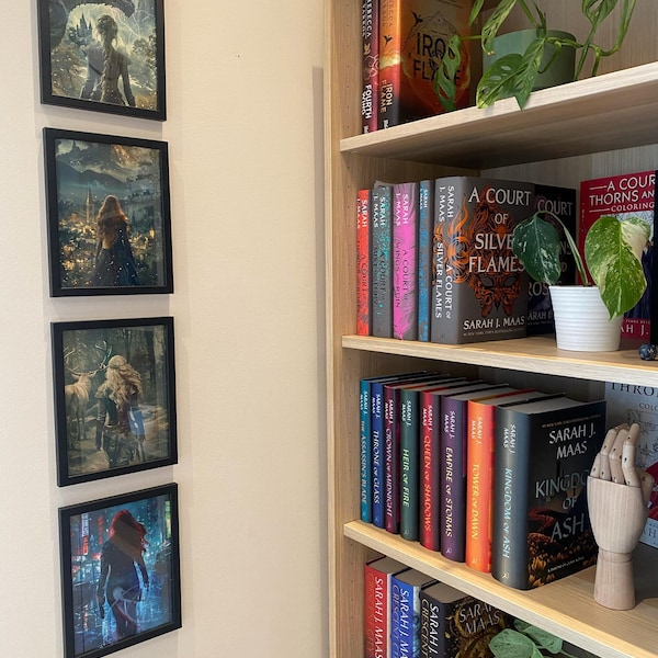 Velaris, Terrasen, & Lunathion Maasverse Digital Wall Art Prints, Wall ...