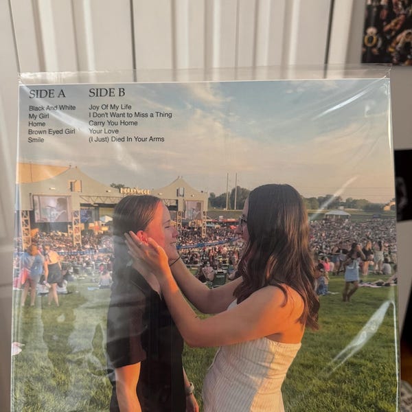 12" Vinyl Record Mixtape Two Sided, Black, Fully Custom + Songs - Your ...